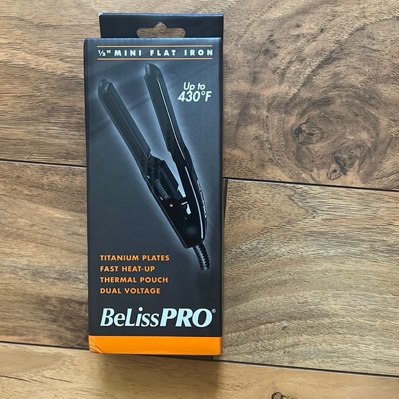 BaByliss | Hair | Mini Flat Iron Beliss Pro Titanium Plates | Poshmark